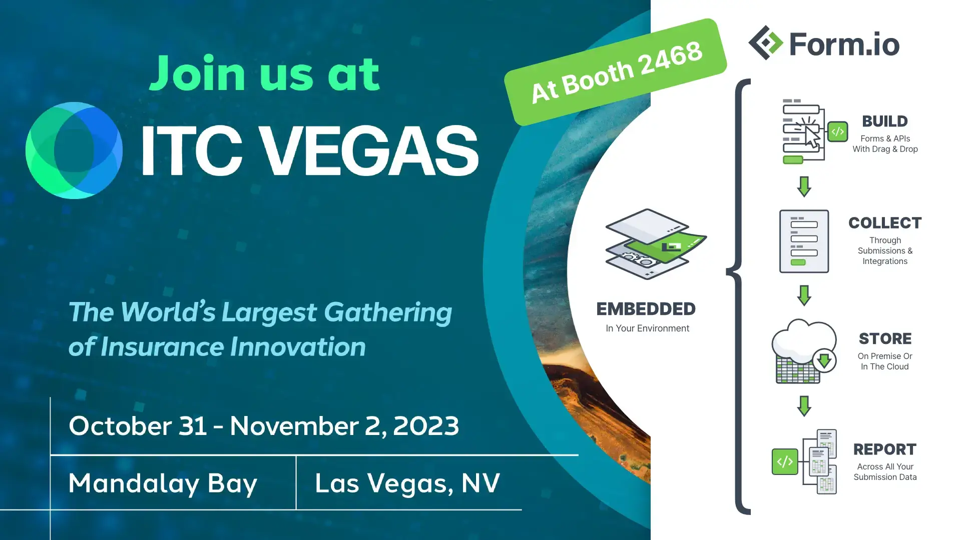 Join Us At ITC Vegas 2023 - Form.io